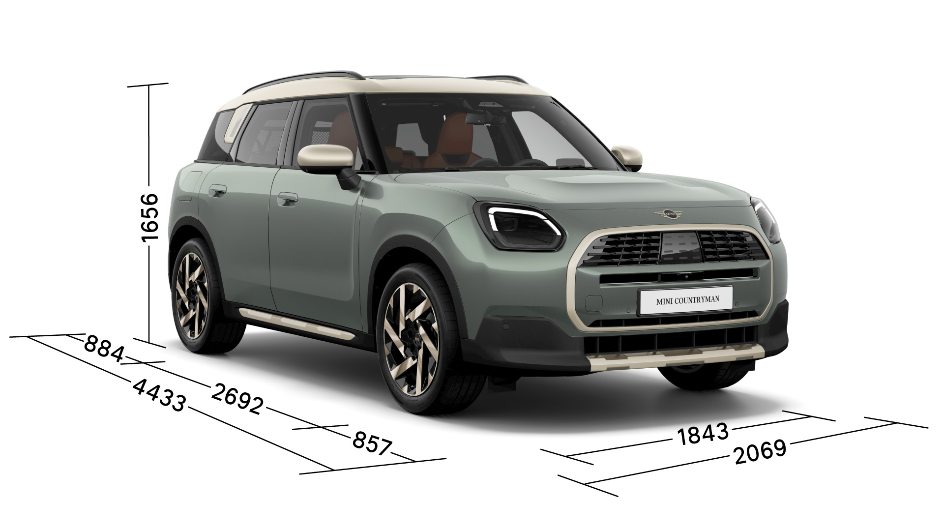 MINI Countryman- 치수